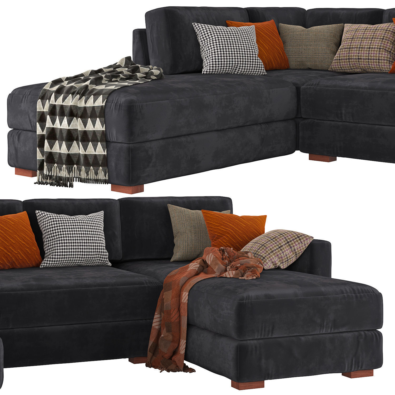 Sofa Kvadro 3D model | CGTrader