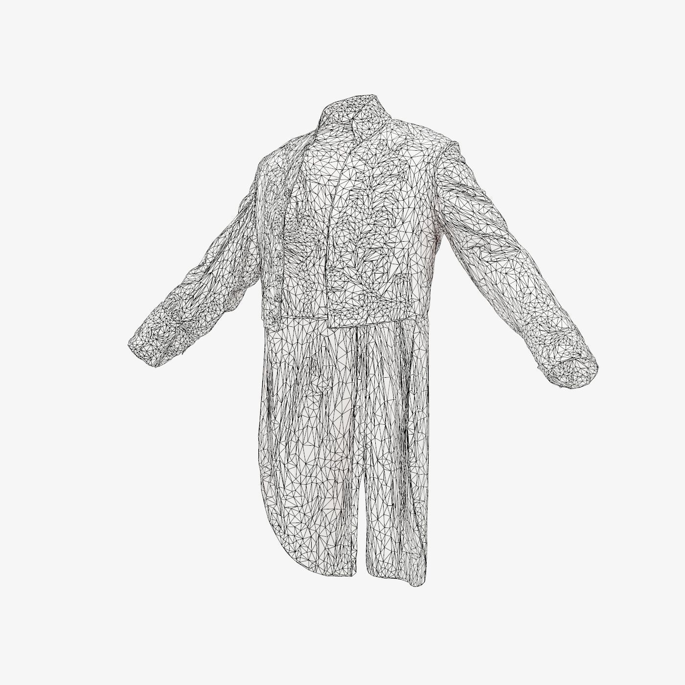 3D model Lackey Jacket VR / AR / low-poly | CGTrader