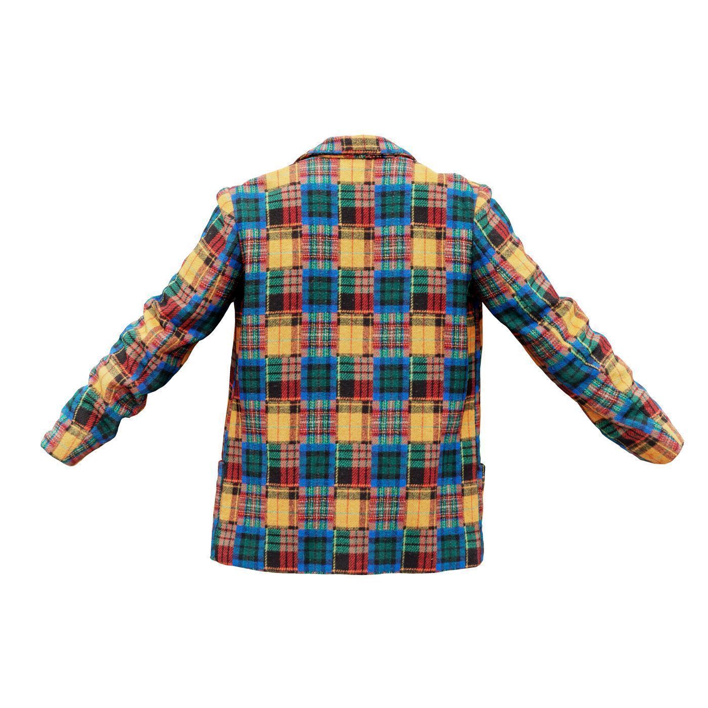 3D model Clown Jacket Open VR / AR / low-poly | CGTrader