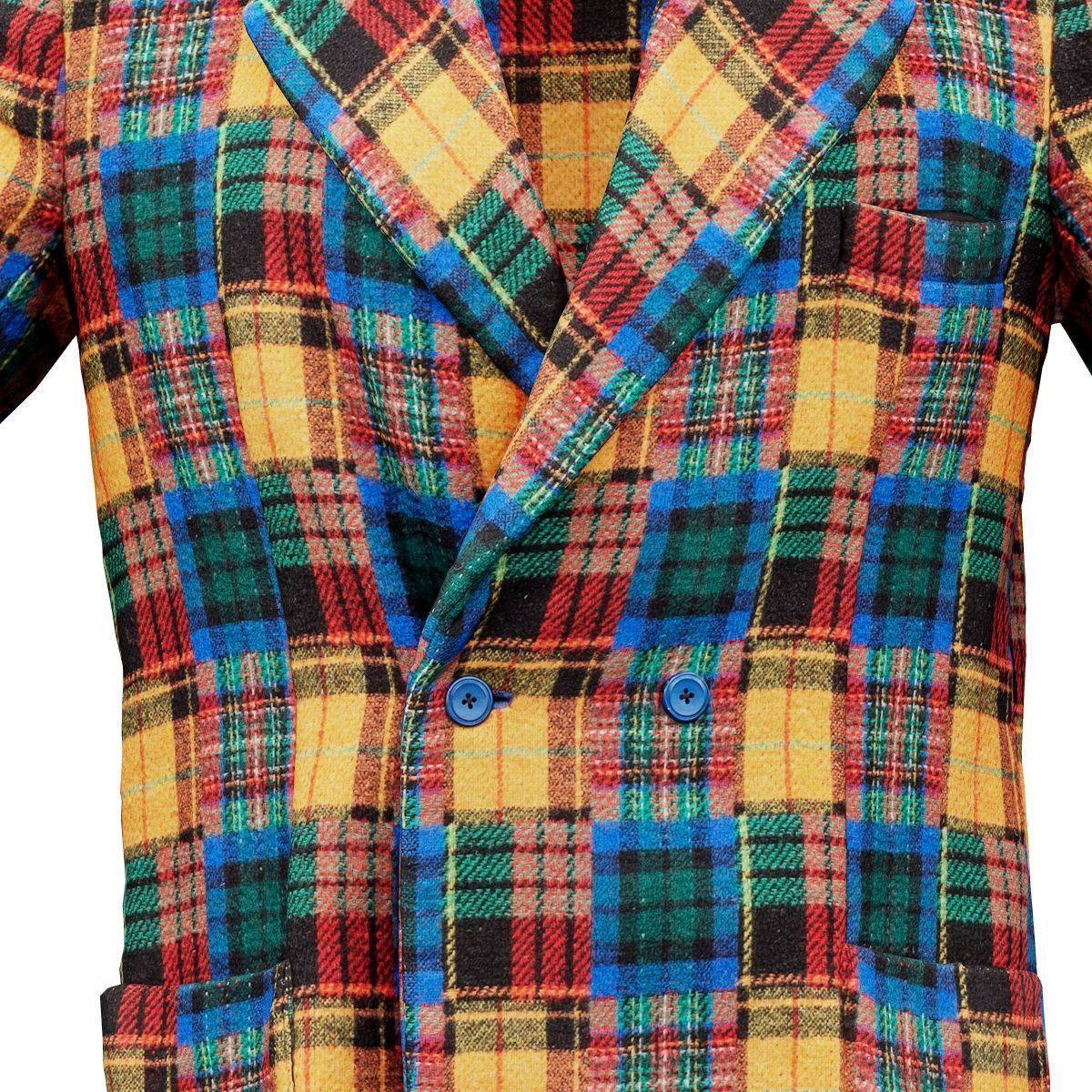 3D model Clown Jacket Closed VR / AR / low-poly | CGTrader