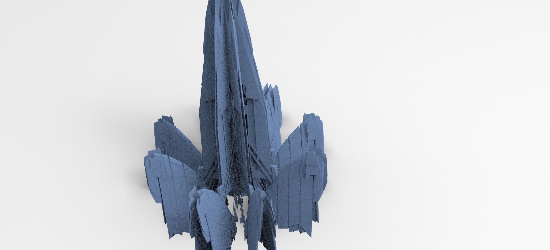Halo Forerunner Inspired Energy Pilon Generators 8 3D model | CGTrader