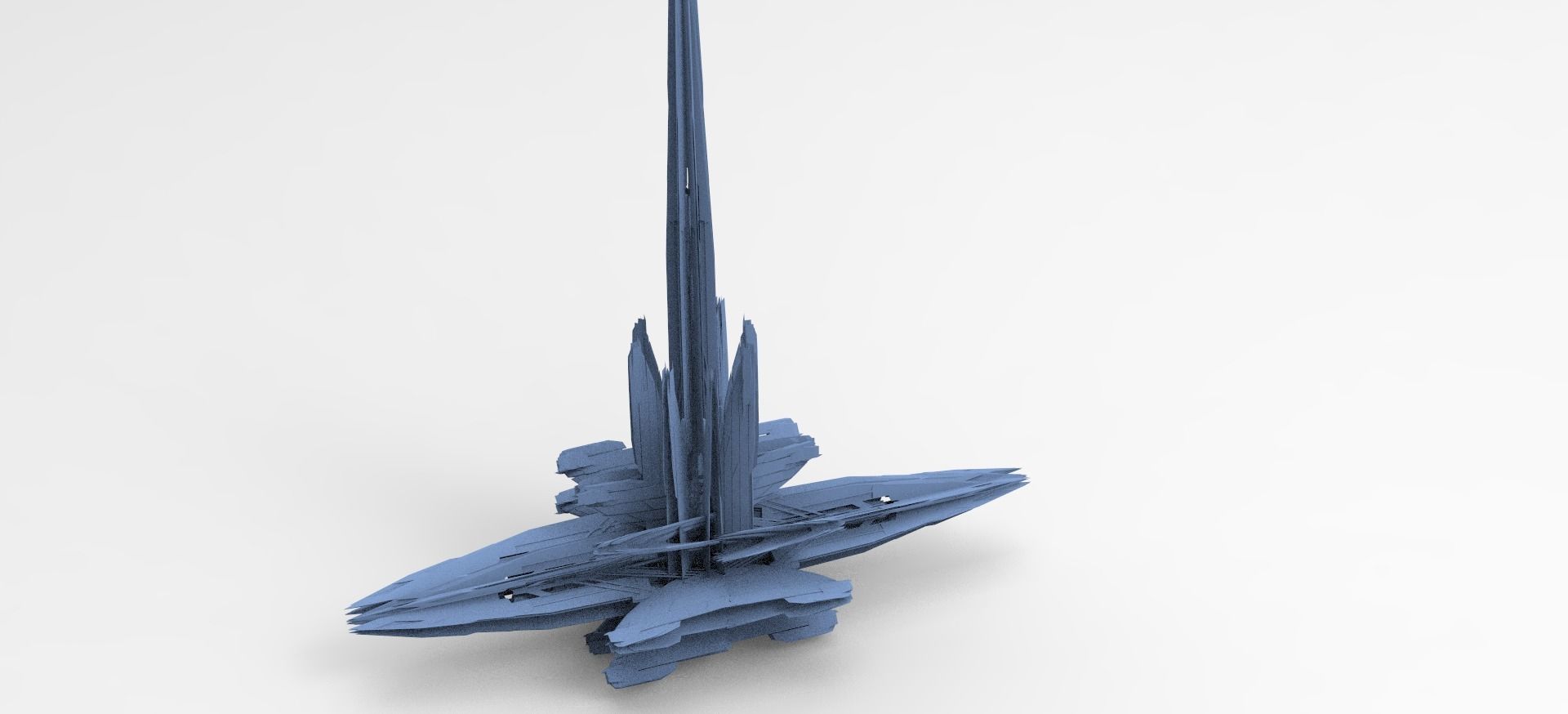 Halo Forerunner Inspired Energy Pilon Generators 9 3D model | CGTrader
