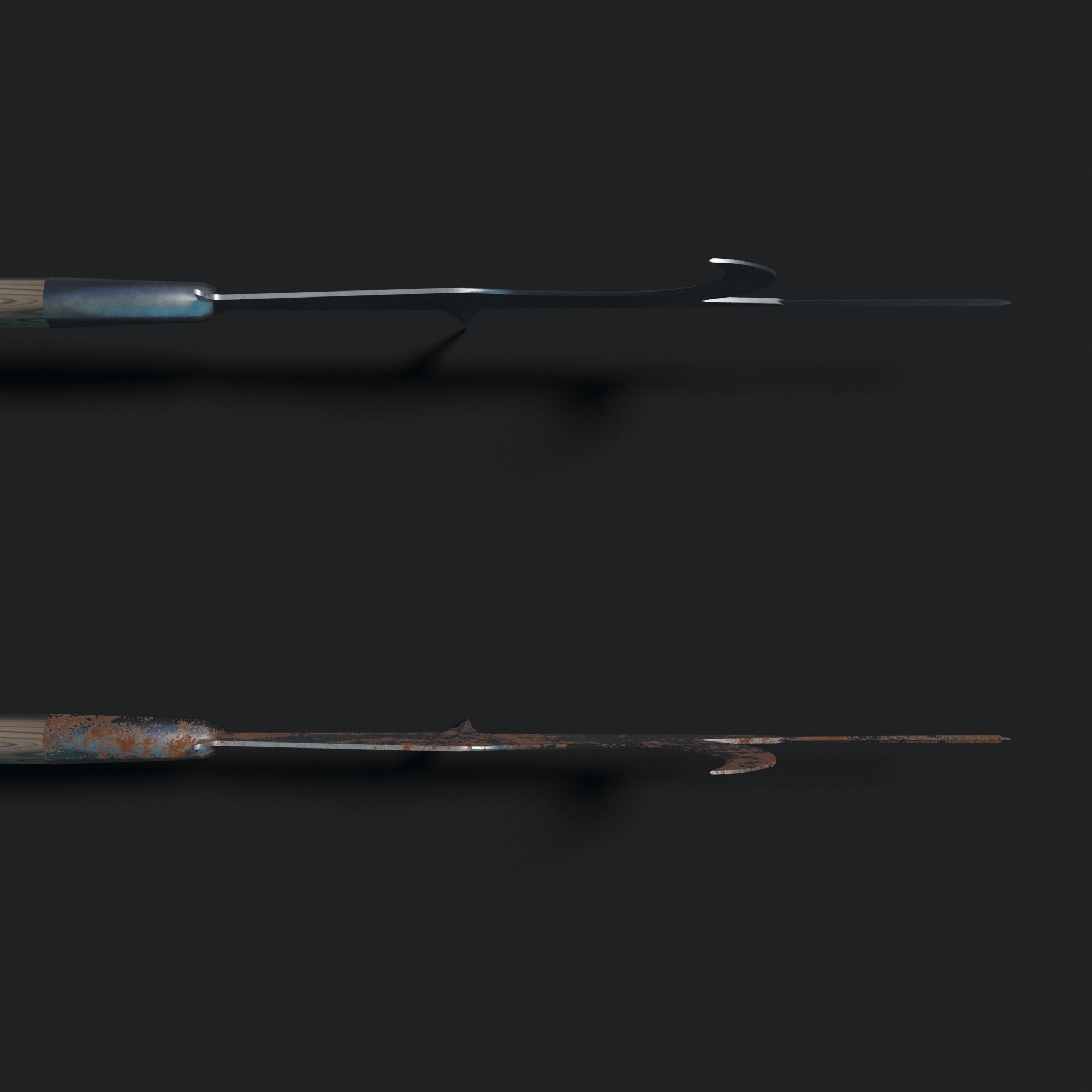 3D model Medieval Bill Hook VR / AR / low-poly | CGTrader