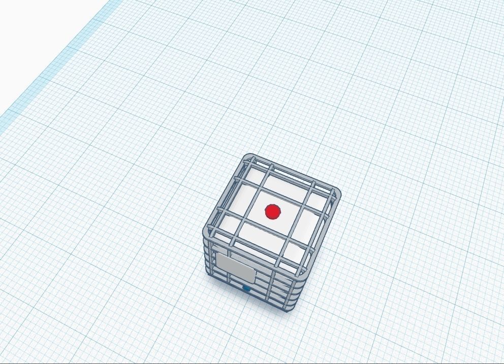 water tank portable scale h0 1-87 3D model 3D printable | CGTrader