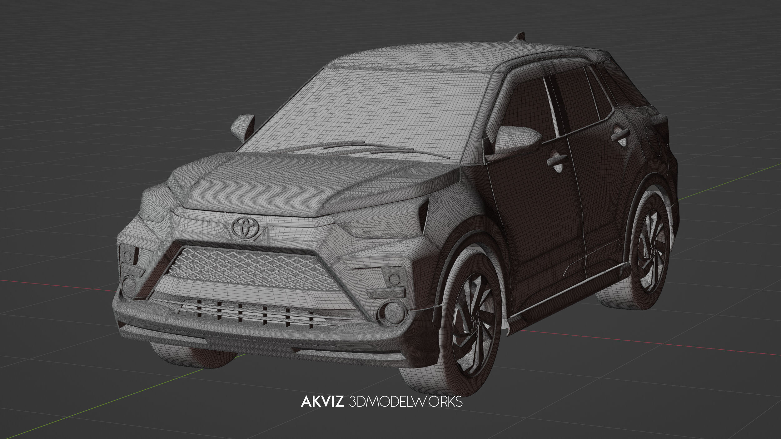 Toyota Raize type Raize GR sport 3D model | CGTrader