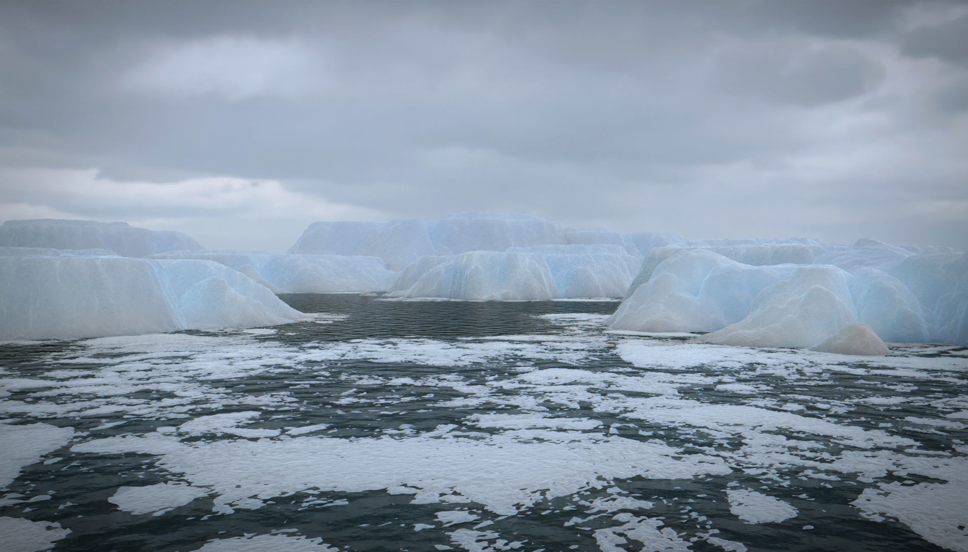 3D model Arctic Ocean VR / AR / low-poly | CGTrader