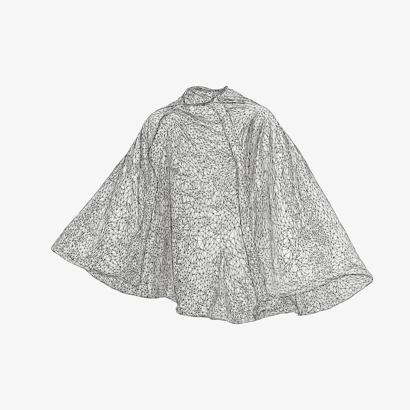 3D model Triangle Cape VR / AR / low-poly | CGTrader