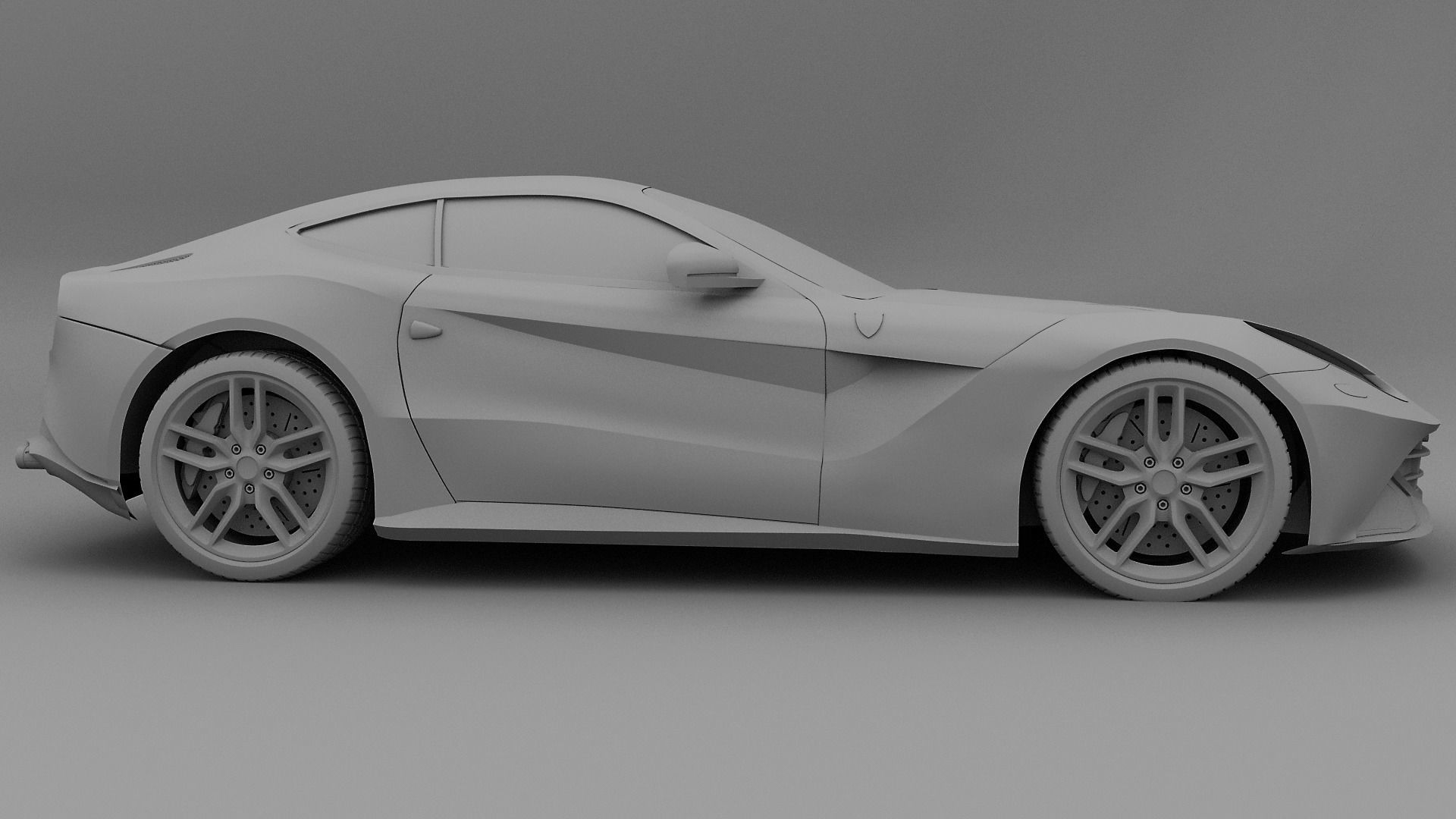 Ferrari F12 Berlinetta 3D model | CGTrader