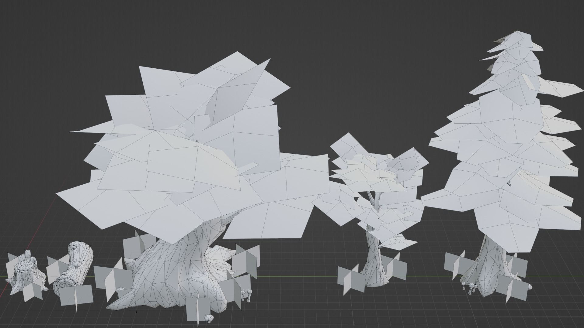 3D model Stylized tree asset VR / AR / low-poly | CGTrader