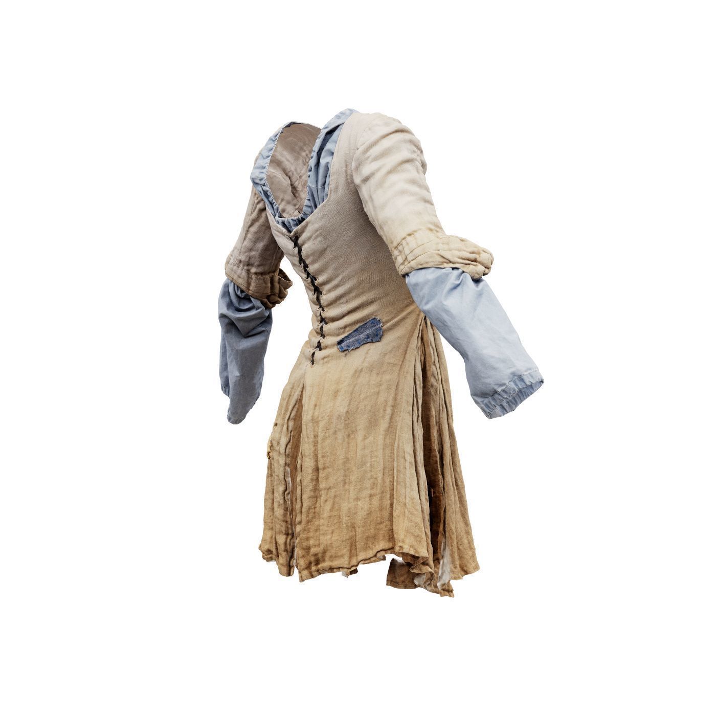 3D model Rags Outfit Full VR / AR / low-poly | CGTrader