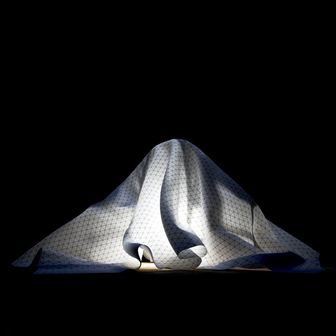 glowing cloth free 3D model | CGTrader