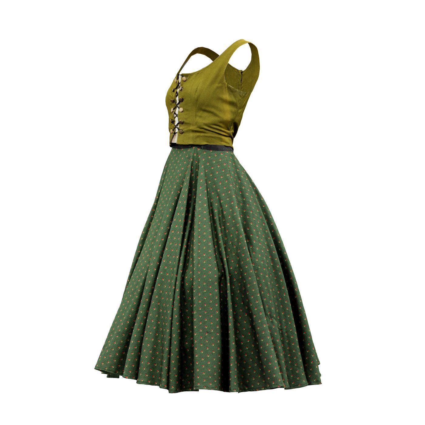 3D model Oktoberfest Dress Bell VR / AR / low-poly | CGTrader