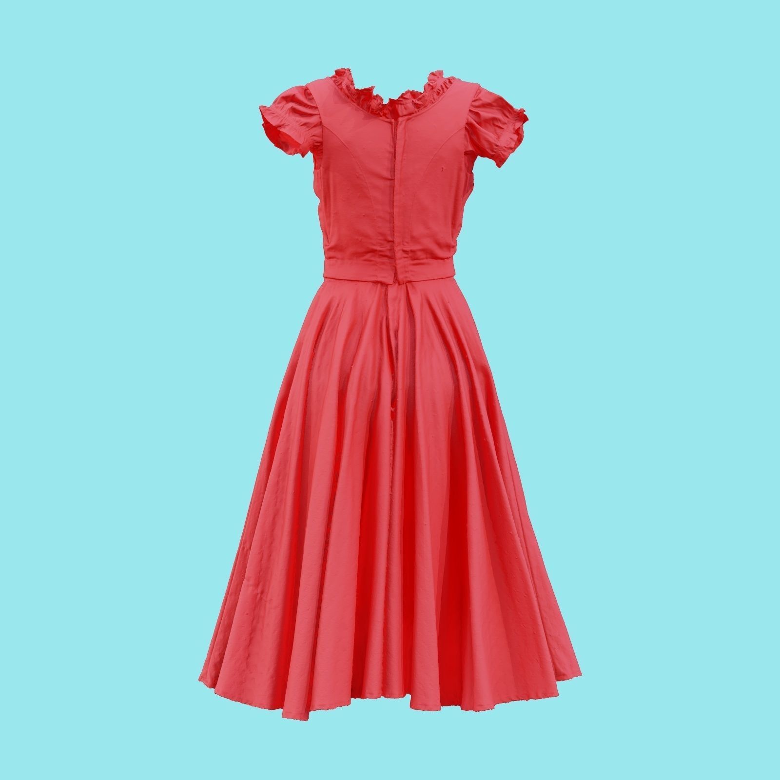 3D model Oktoberfest Dress VR / AR / low-poly | CGTrader