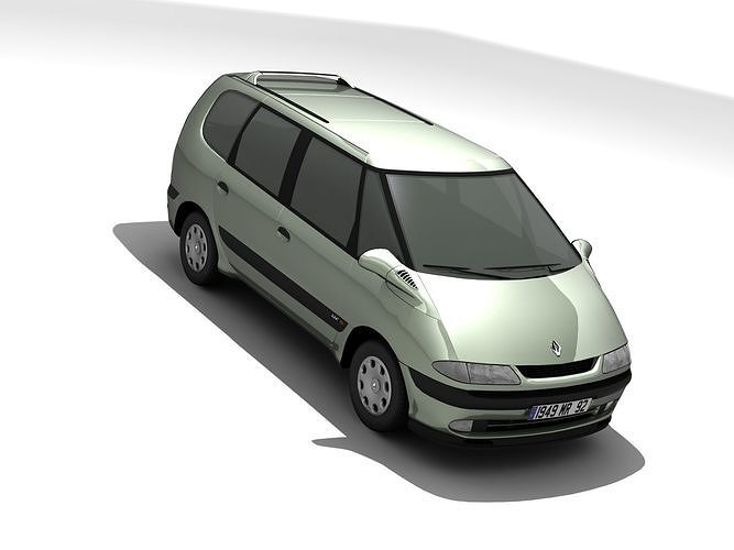 3D model Renault Espace III 1996 VR / AR / low-poly | CGTrader