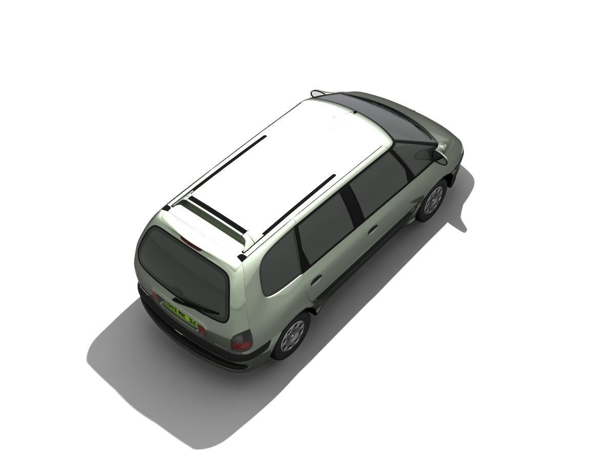 3D model Renault Espace III 1996 VR / AR / low-poly | CGTrader