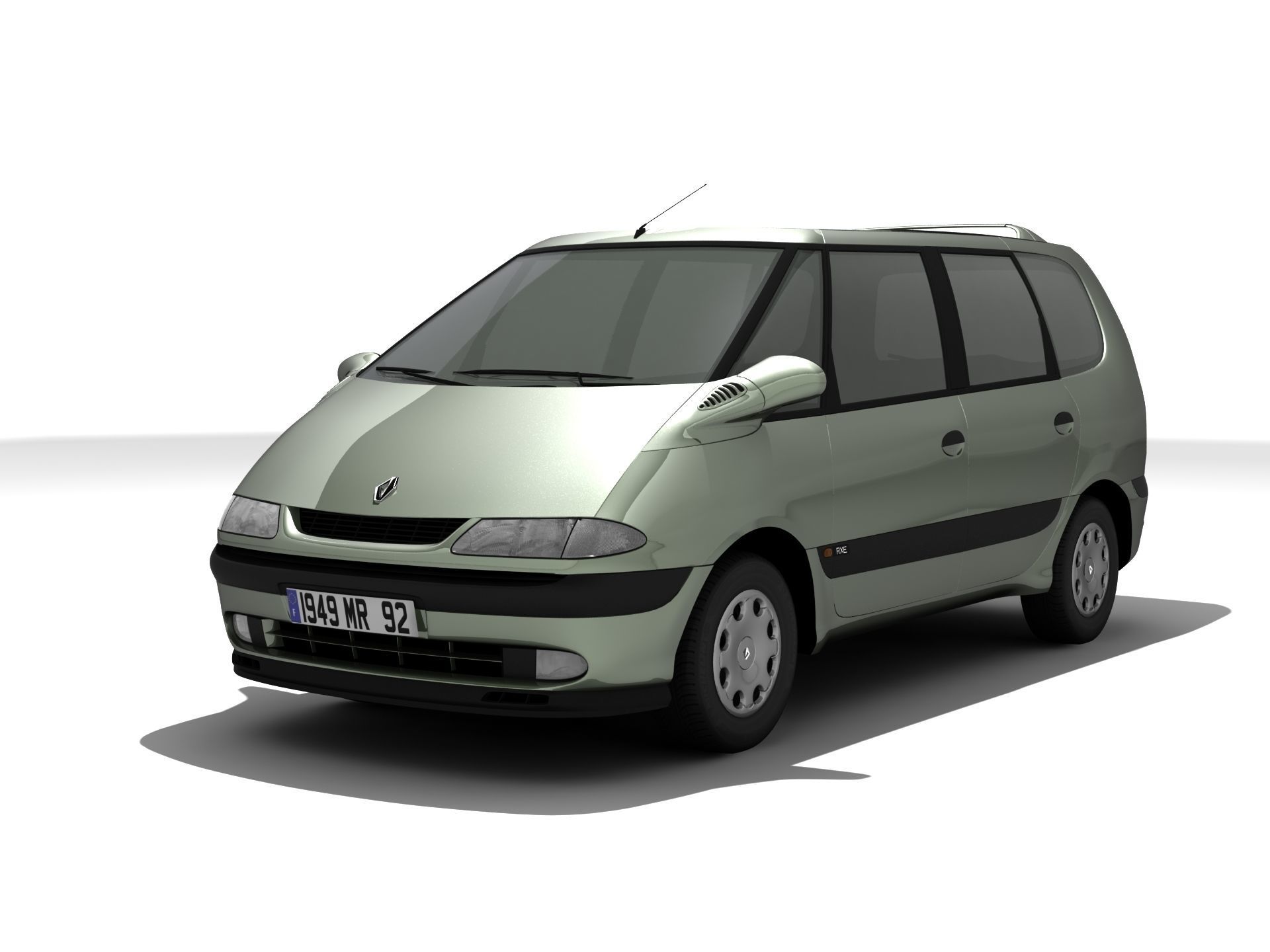 3D model Renault Espace III 1996 VR / AR / low-poly | CGTrader