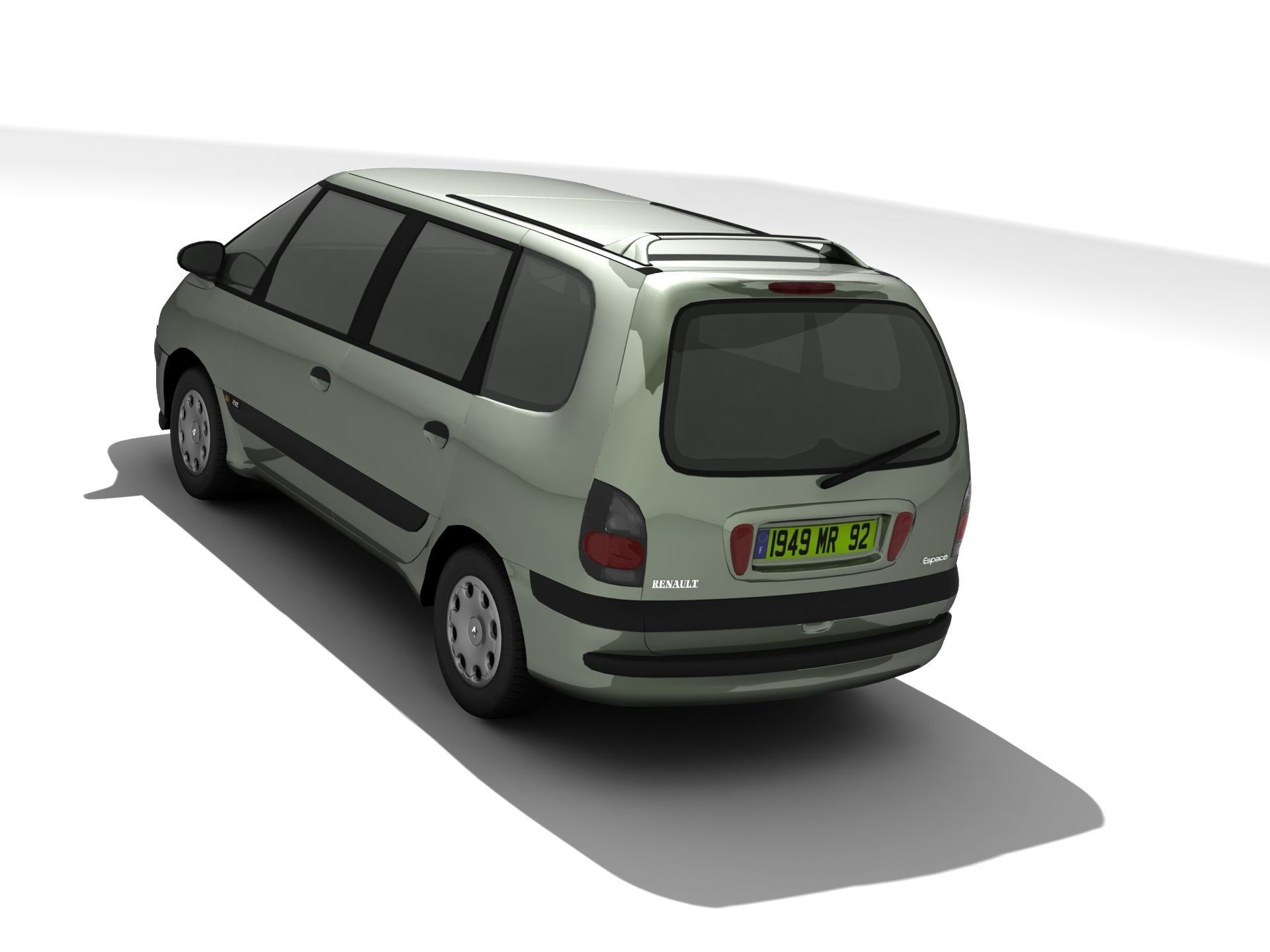 3D model Renault Espace III 1996 VR / AR / low-poly | CGTrader