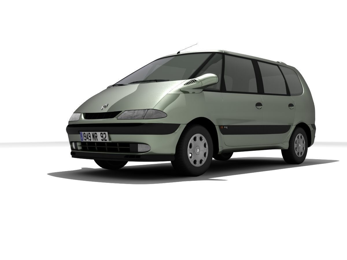 3D model Renault Espace III 1996 VR / AR / low-poly | CGTrader