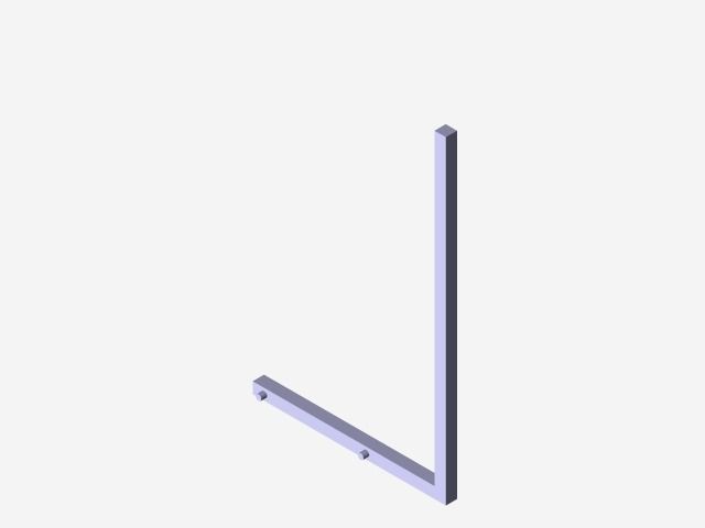 mechanism letter l free 3D model | CGTrader