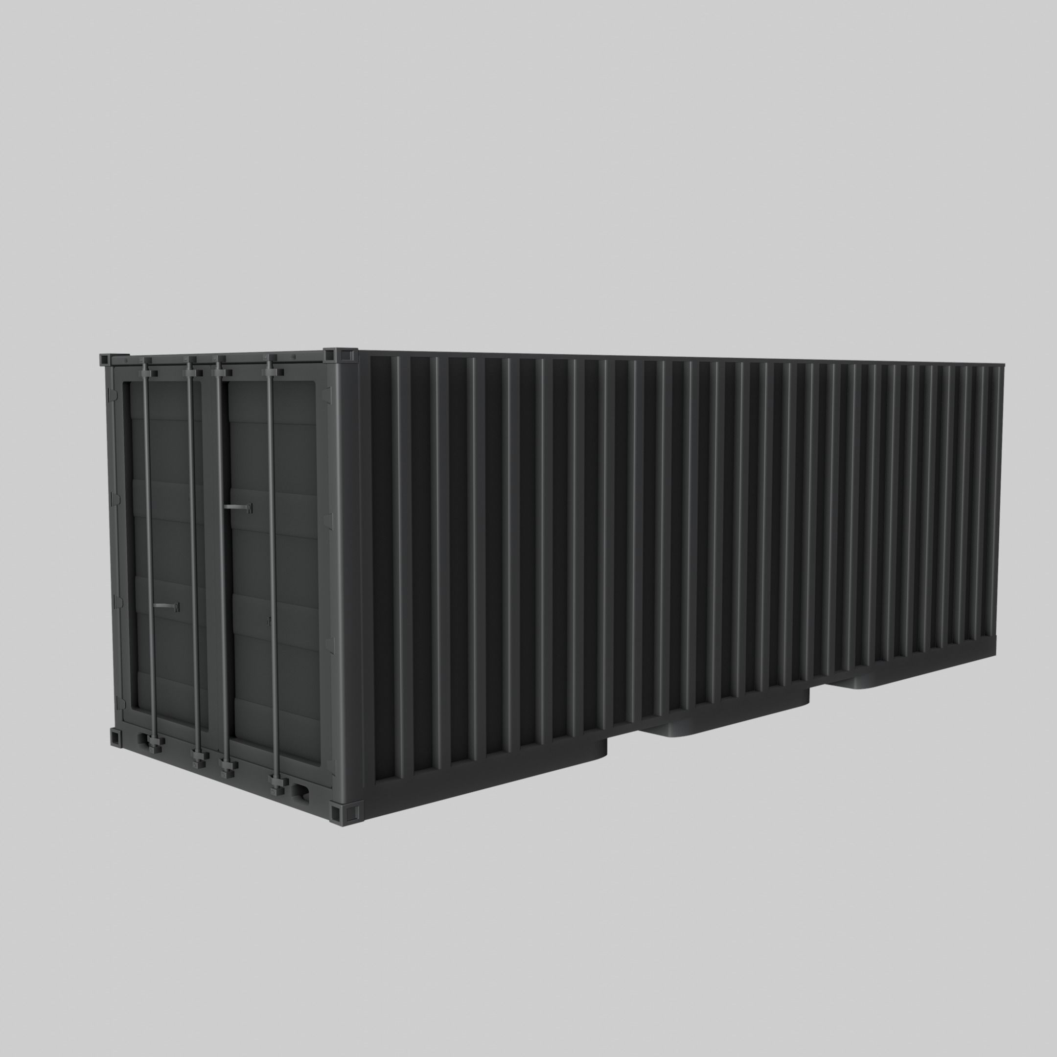 Shipping Container free 3D model | CGTrader