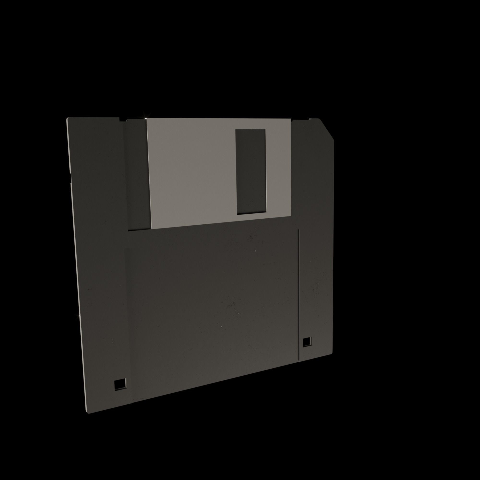 Floppy Disk Drive and Floppy Disk free 3D model | CGTrader
