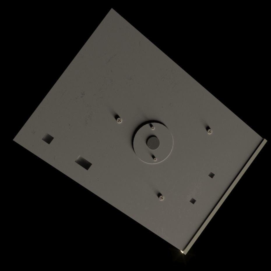 Floppy Disk Drive and Floppy Disk free 3D model | CGTrader