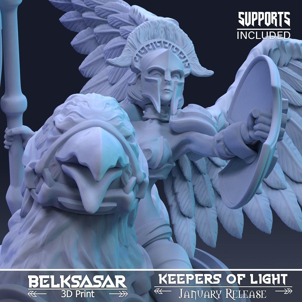 Celestial Blizzard 3D model 3D printable | CGTrader