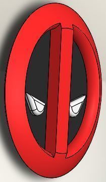 3D Deadpool token 3D model | CGTrader