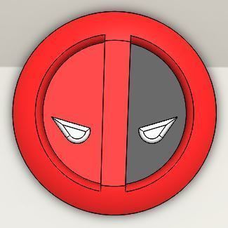 3D Deadpool token 3D model | CGTrader