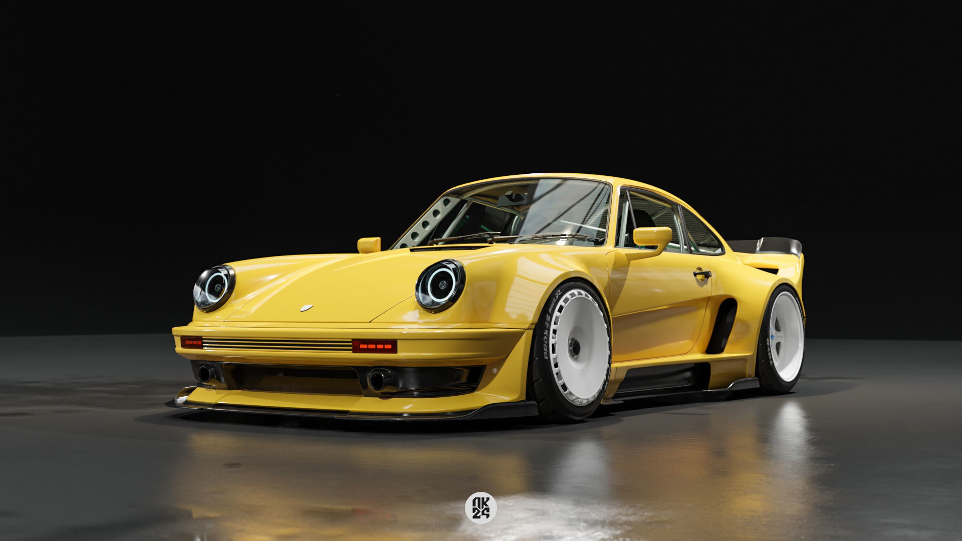 Porsche 911 Widebody kit 3D model | CGTrader
