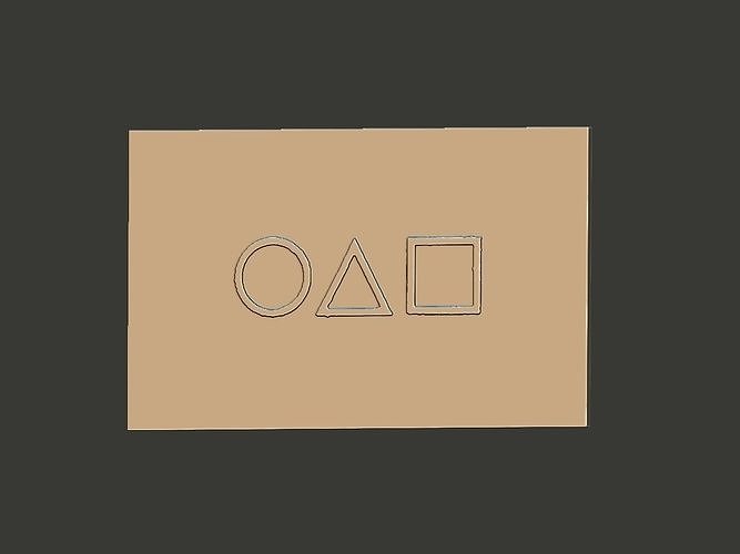 SQUID GAME BUSINESS CARD free 3D model 3D printable | CGTrader
