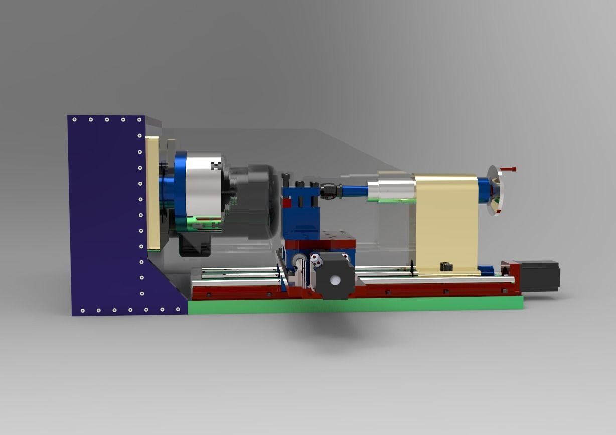 CNC lathe plans Easy to make 3D model 3D printable | CGTrader
