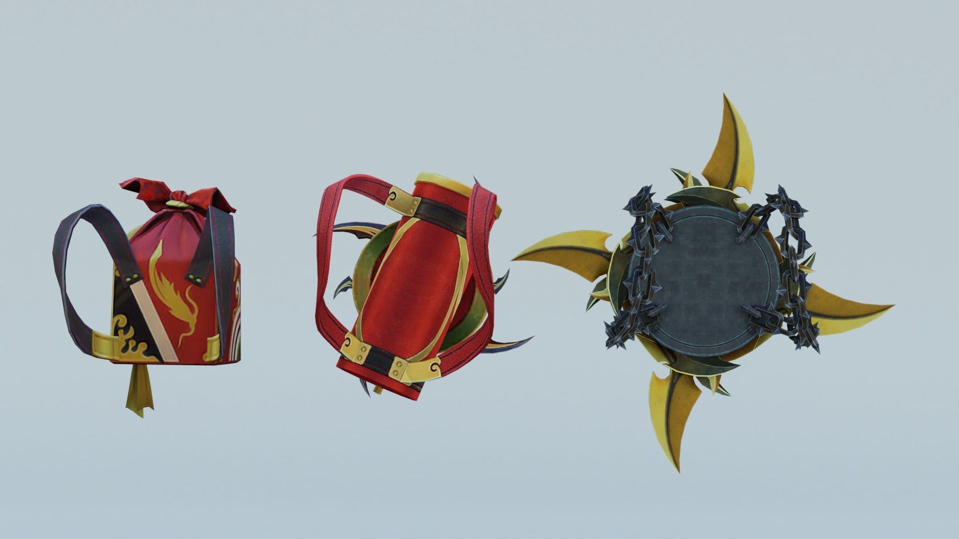 bag 3x Royalguard Backpack 3D model | CGTrader