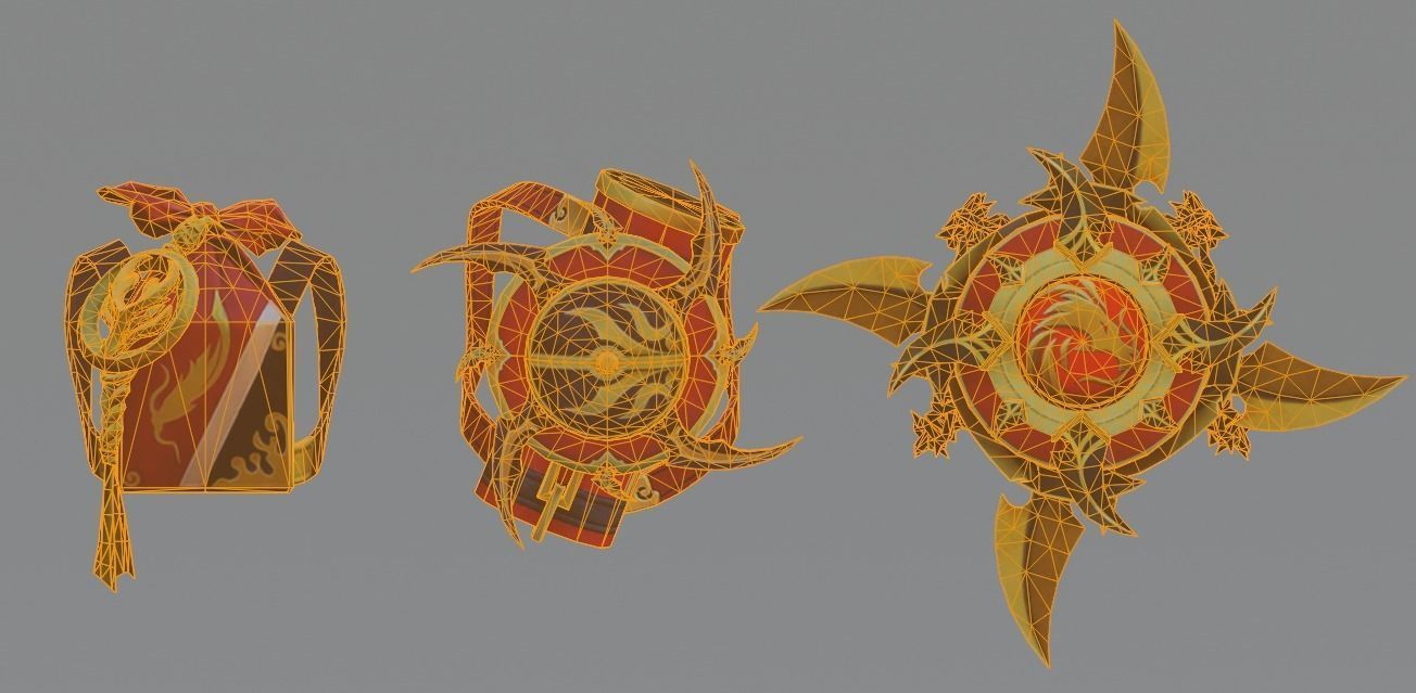 bag 3x Royalguard Backpack 3D model | CGTrader