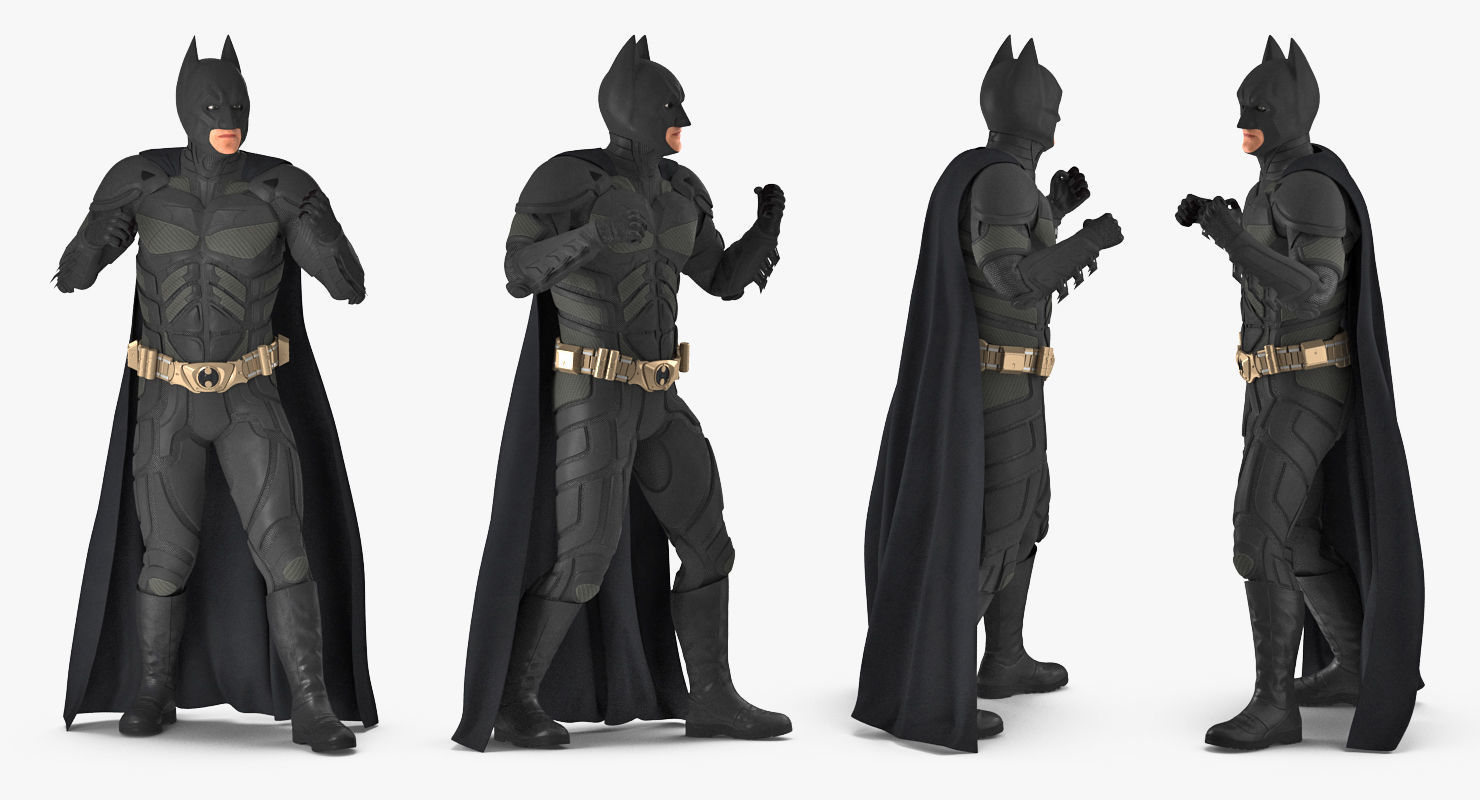 Batman Rigged for Cinema 4D 3D model rigged | CGTrader