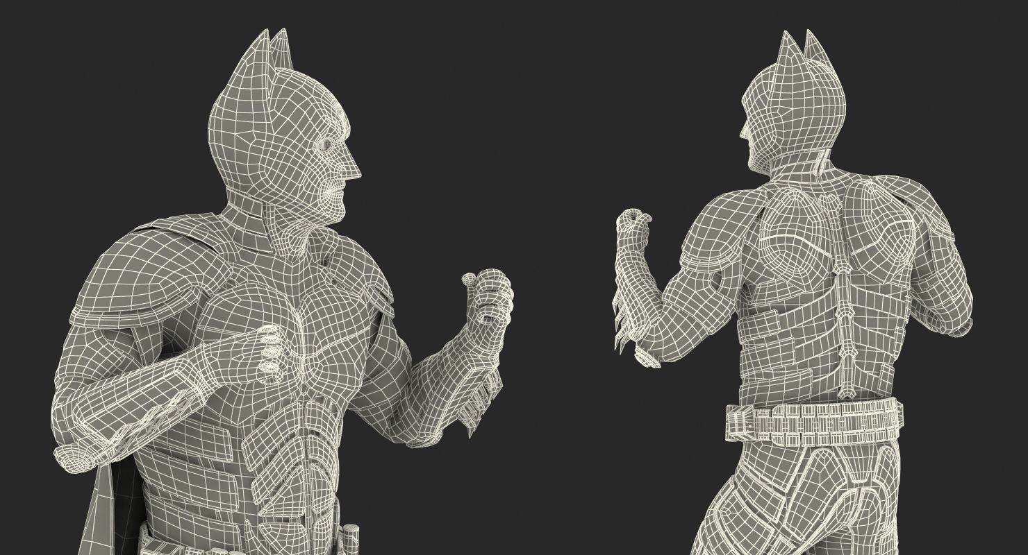 Batman Rigged for Cinema 4D 3D model rigged | CGTrader