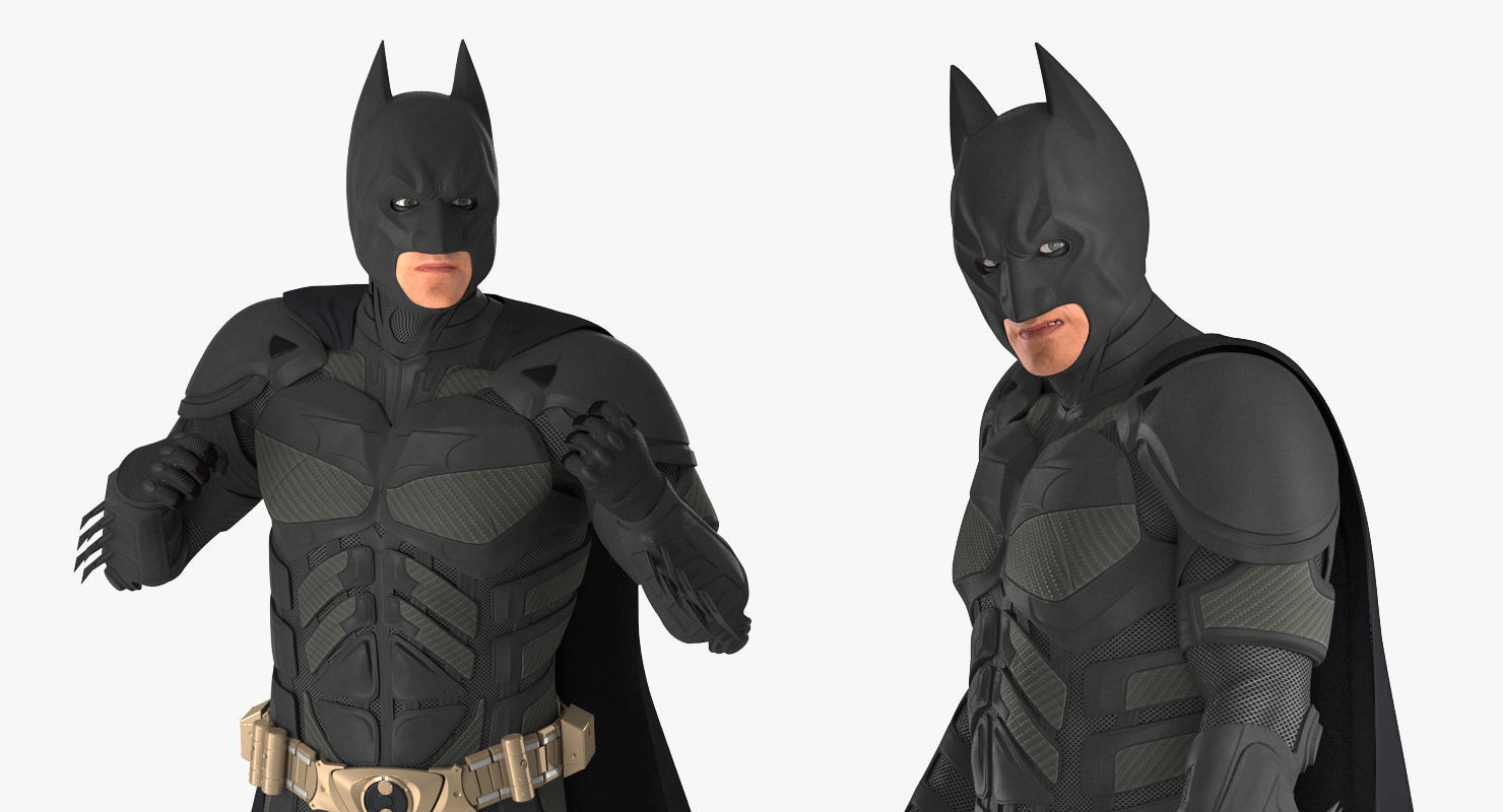 Batman Rigged for Cinema 4D 3D model rigged | CGTrader