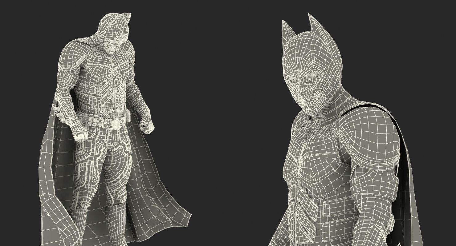 Batman Rigged for Cinema 4D 3D model rigged | CGTrader
