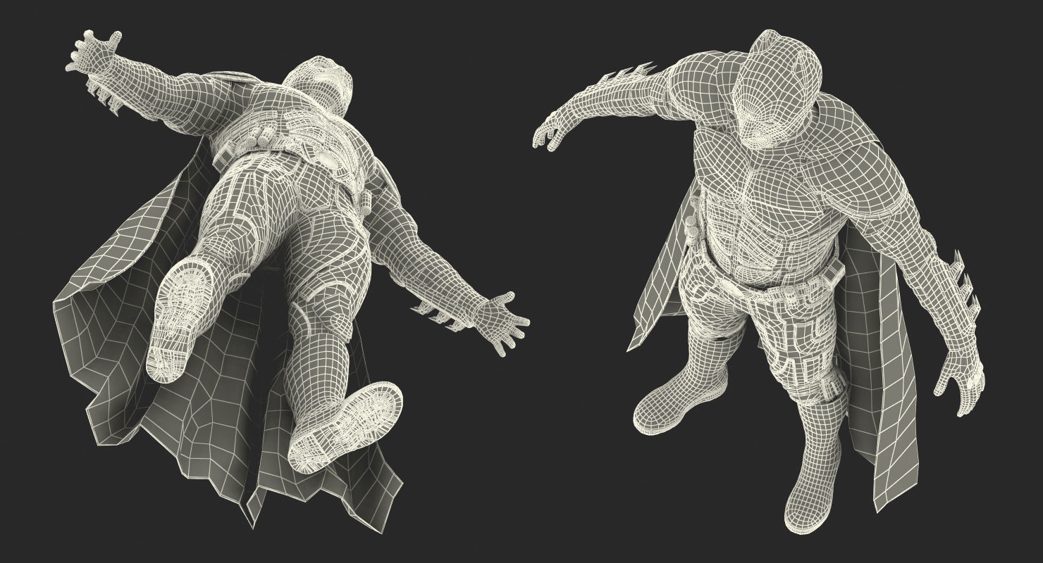 Batman Rigged for Cinema 4D 3D model rigged | CGTrader