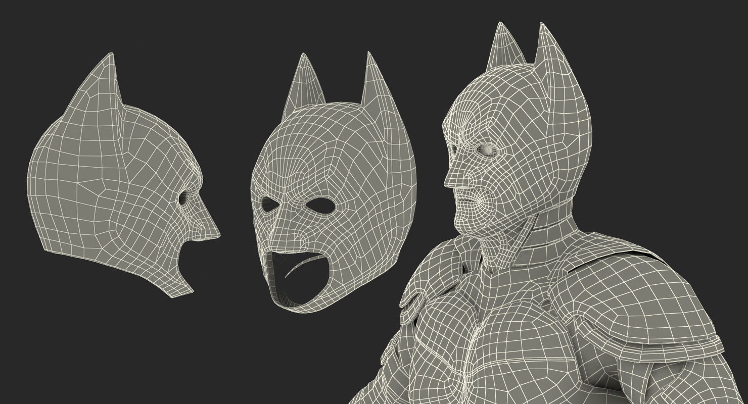 Batman Rigged for Cinema 4D 3D model rigged | CGTrader