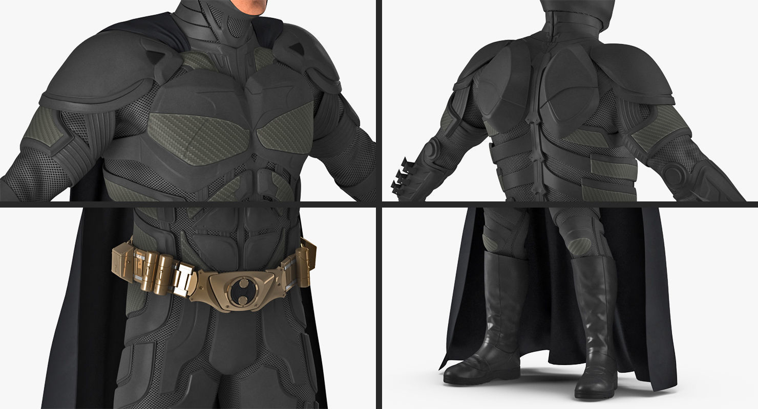 Batman Rigged for Cinema 4D 3D model rigged | CGTrader