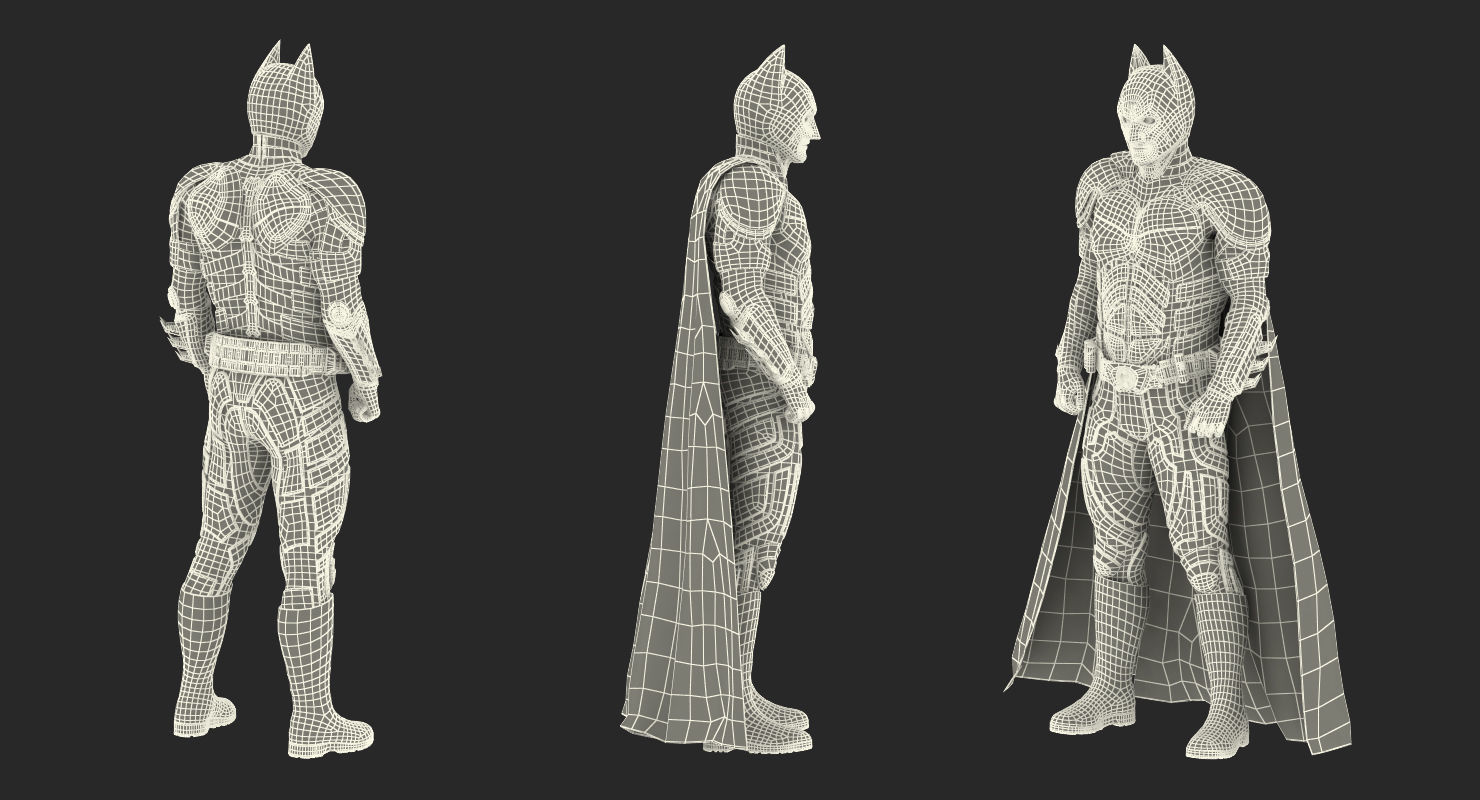 Batman Rigged for Cinema 4D 3D model rigged | CGTrader