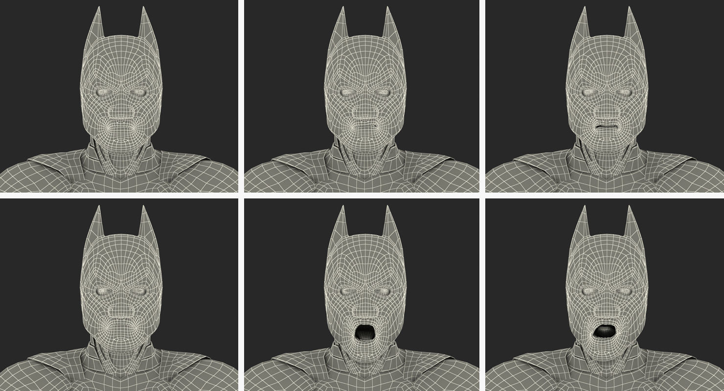 Batman Rigged for Cinema 4D 3D model rigged | CGTrader