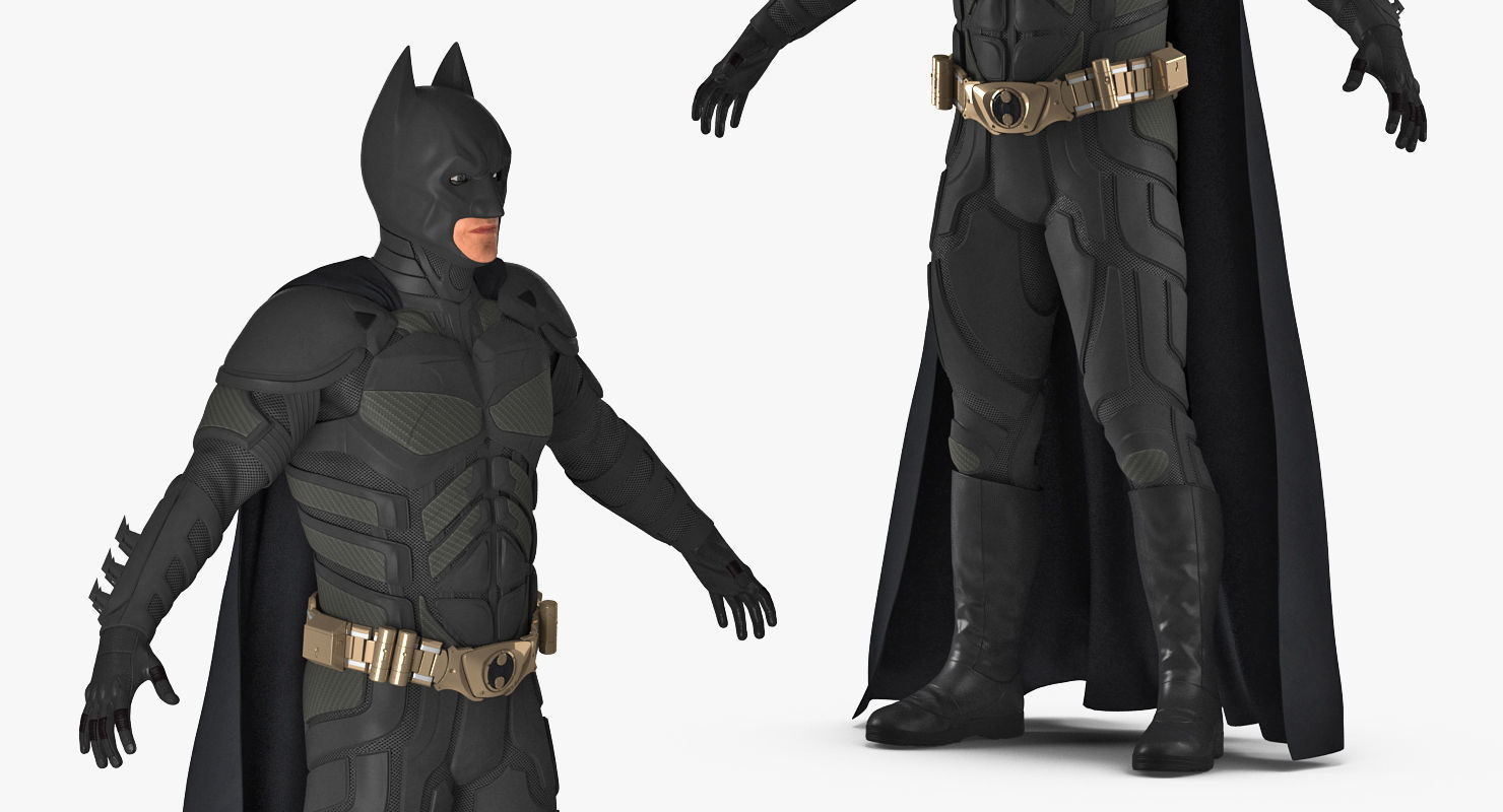 Batman Rigged for Cinema 4D 3D model rigged | CGTrader