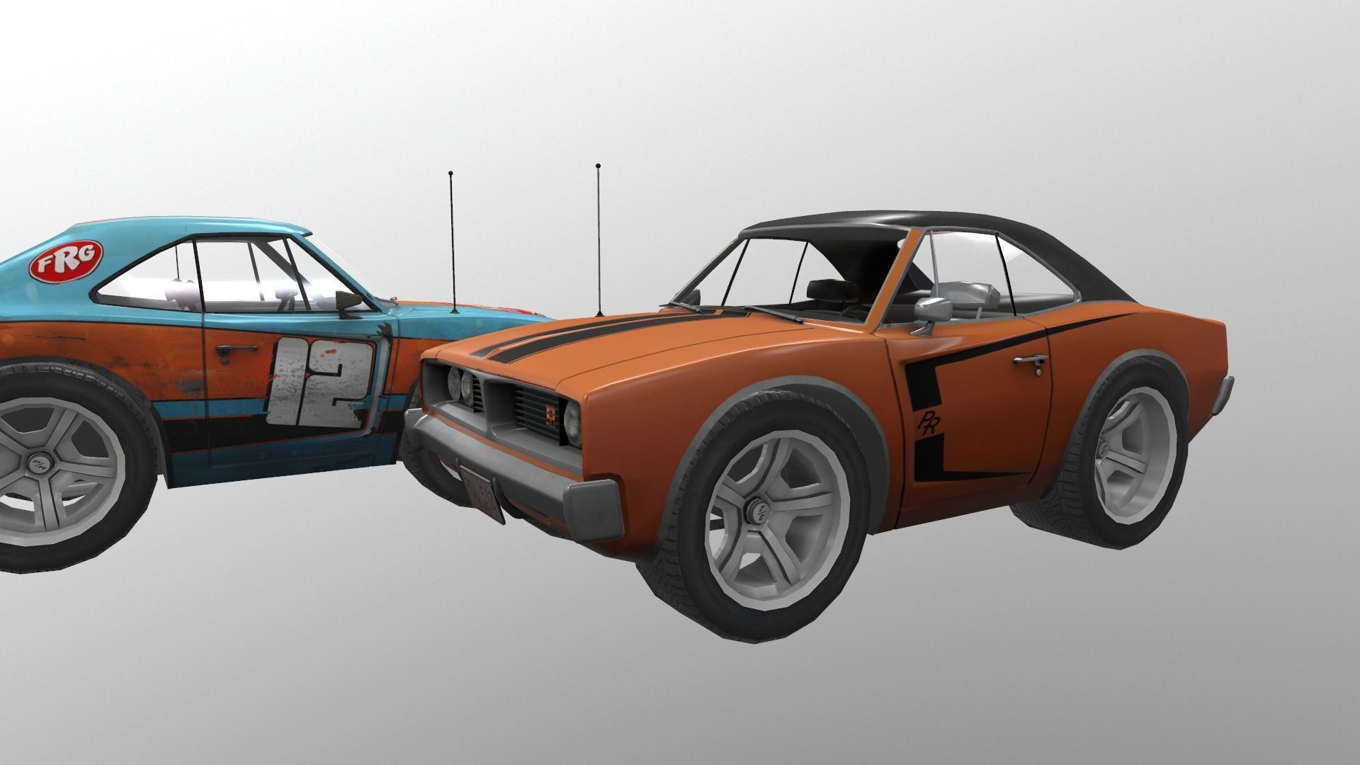 3D model Brawler car VR / AR / low-poly | CGTrader