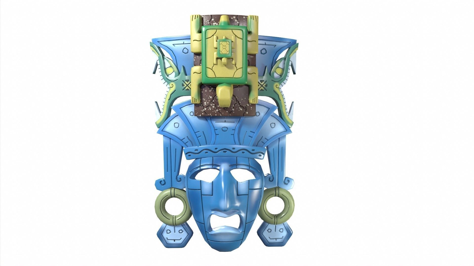 Maya Masks Collection 3D model | CGTrader