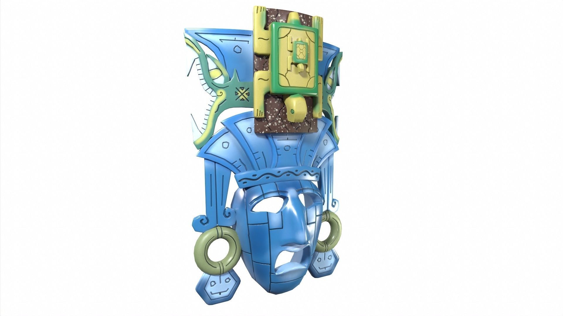 Maya Masks Collection 3D model | CGTrader