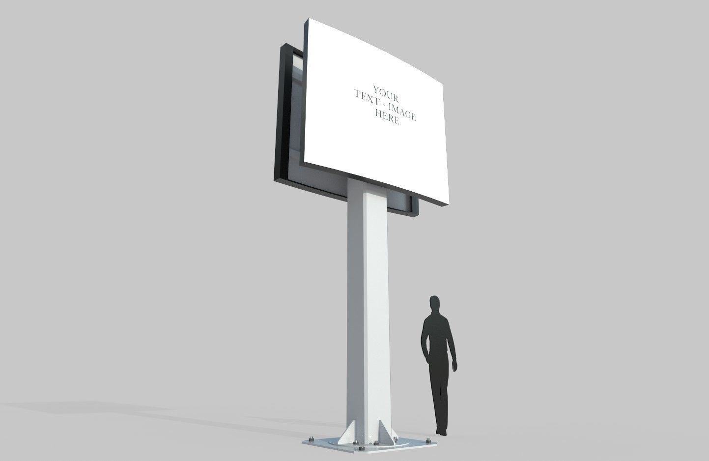 3D model Billboard M5 VR / AR / low-poly | CGTrader