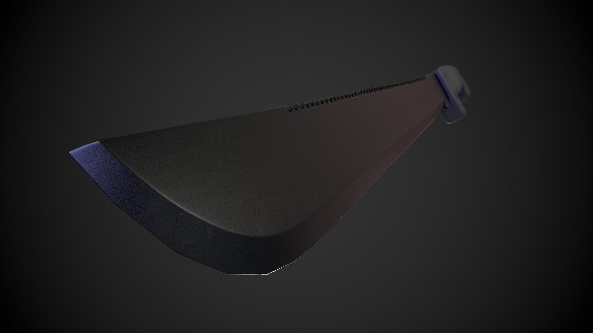 Machete Low-Poly knife free VR / AR / low-poly 3D model | CGTrader