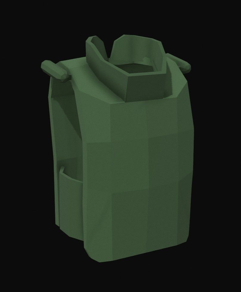 3D model Armoured Vests Low Poly Pack VR / AR / low-poly | CGTrader
